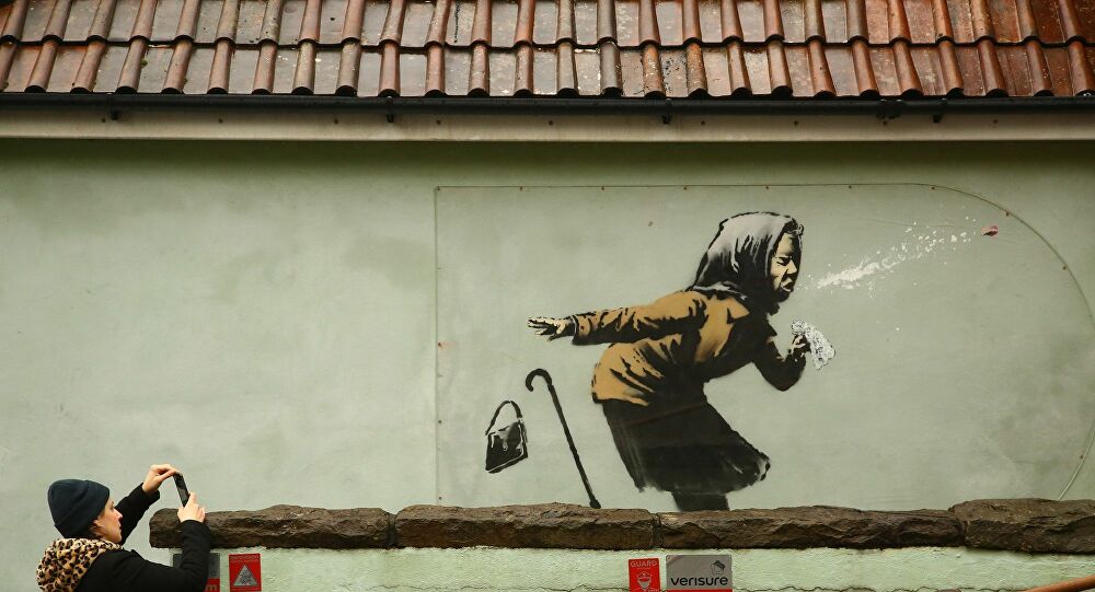 » Banksy salgını boş geçmedi