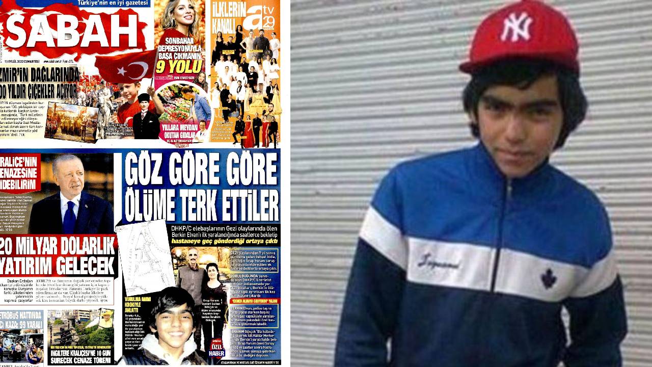 » Sabah gazetesinin yayınladığı DHKP/C iddianamesi: Berkin Elvan ...