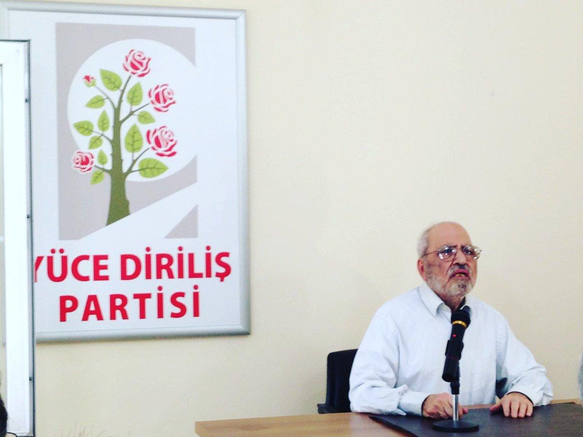 » Sezai Karakoç’un partisi de seçime giriyormuş, iki bağımsız adayları var