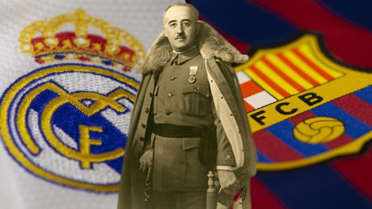 » Real Madrid ile Barcelona kavgada: Sensin Franco’nun kulübü!