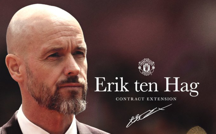 » RESMİ – Manchester United, Erik ten Hag ile sözleşme uzattı