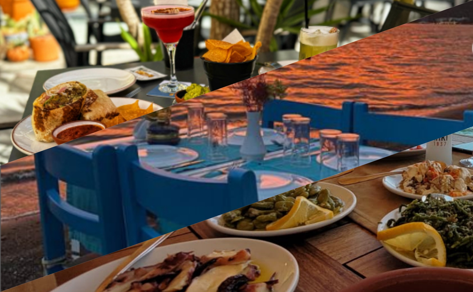 » Ege sahillerinden gün batımı yemekleri için bazı öneriler